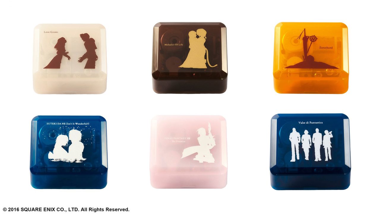 You Can Pre-order the New Final Fantasy Music Boxes Releasing 2023 | RPGFan