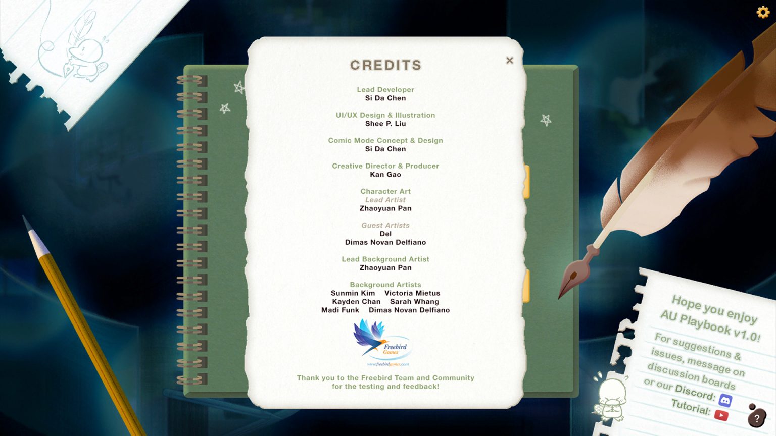 Make Your Own Visual Novel With Alternate Universe Playbook on Steam ...